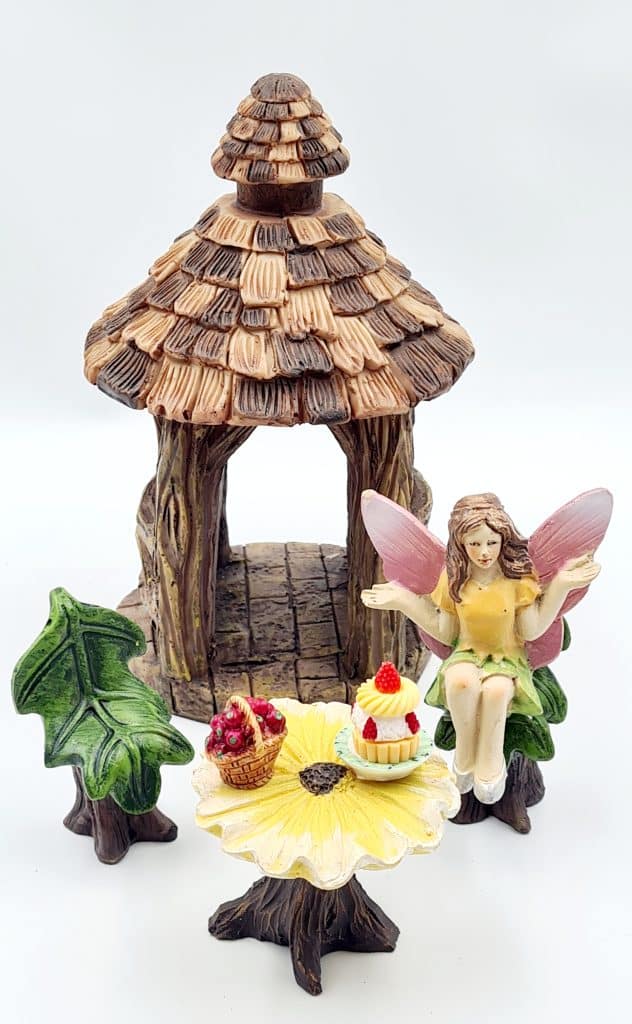 Fairy Gardeb Gazebo And Table Set - Fairy Gardens UK